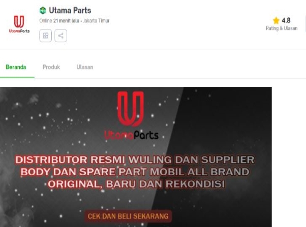 Utama Parts Portfolio